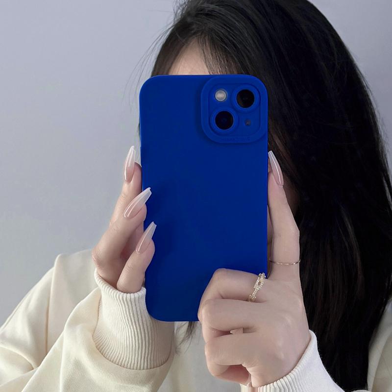 Silicone phone case, Soft shell shockproof case, Minimalist style ...